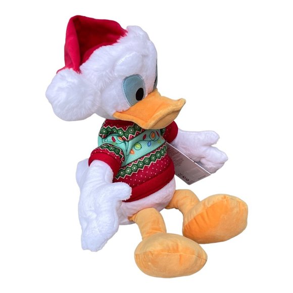Disney | Toys | Disney Store Donald Duck Santa Hat Holiday Plush | Poshmark
